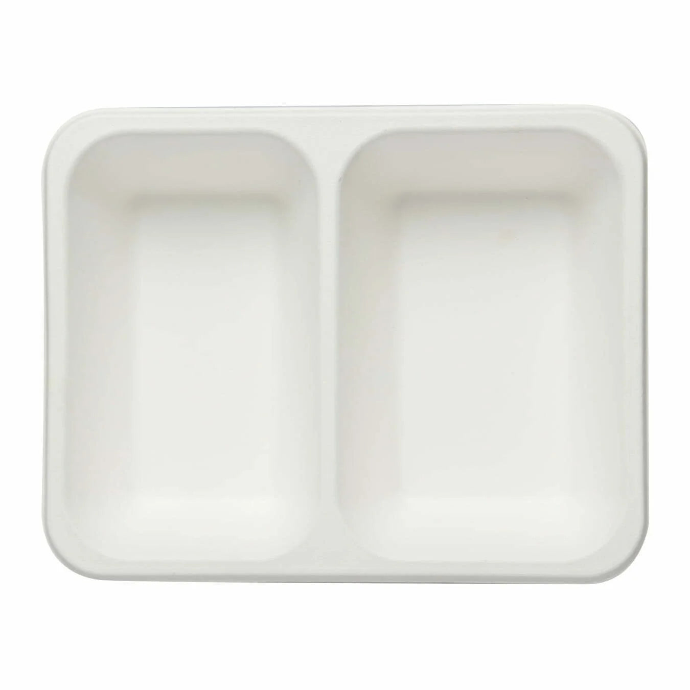 2 Compartment Tray – Ecoware
